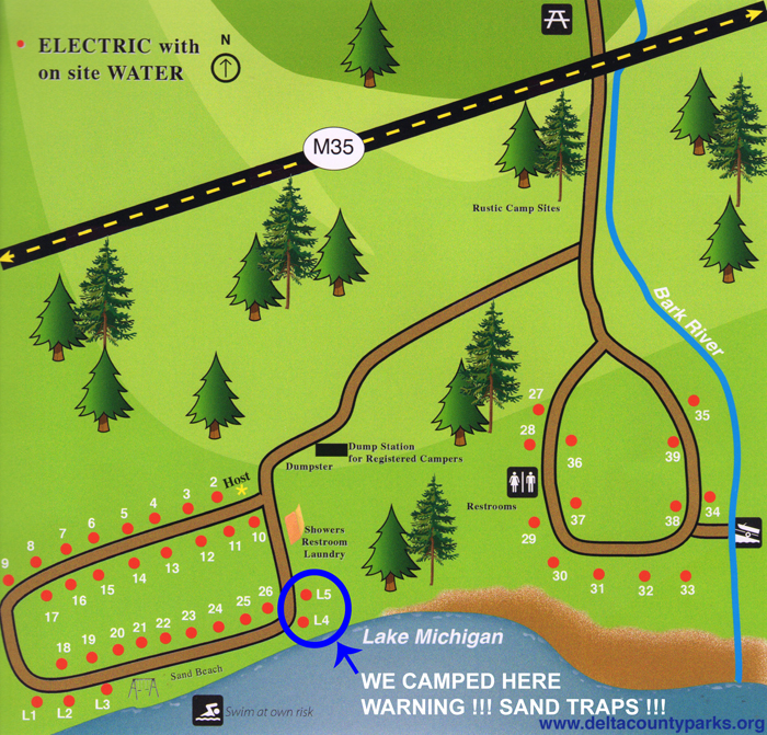 OB Fuller Campground — Bark River, MI | rvSeniorMoments