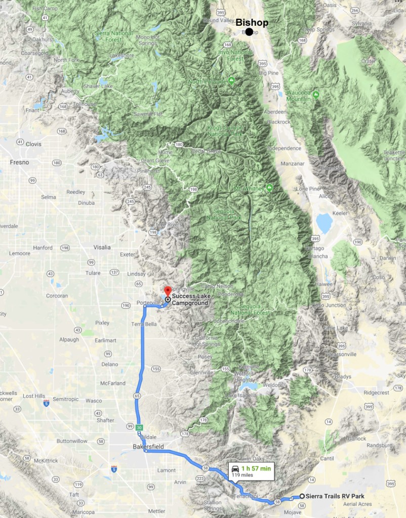 Tule Campground @ Success Lake (Porterville, CA) | rvSeniorMoments